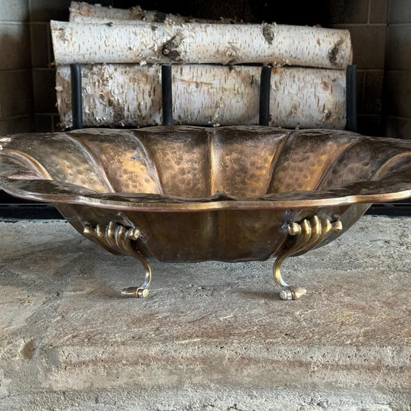 Brass Centerpiece - Etsy