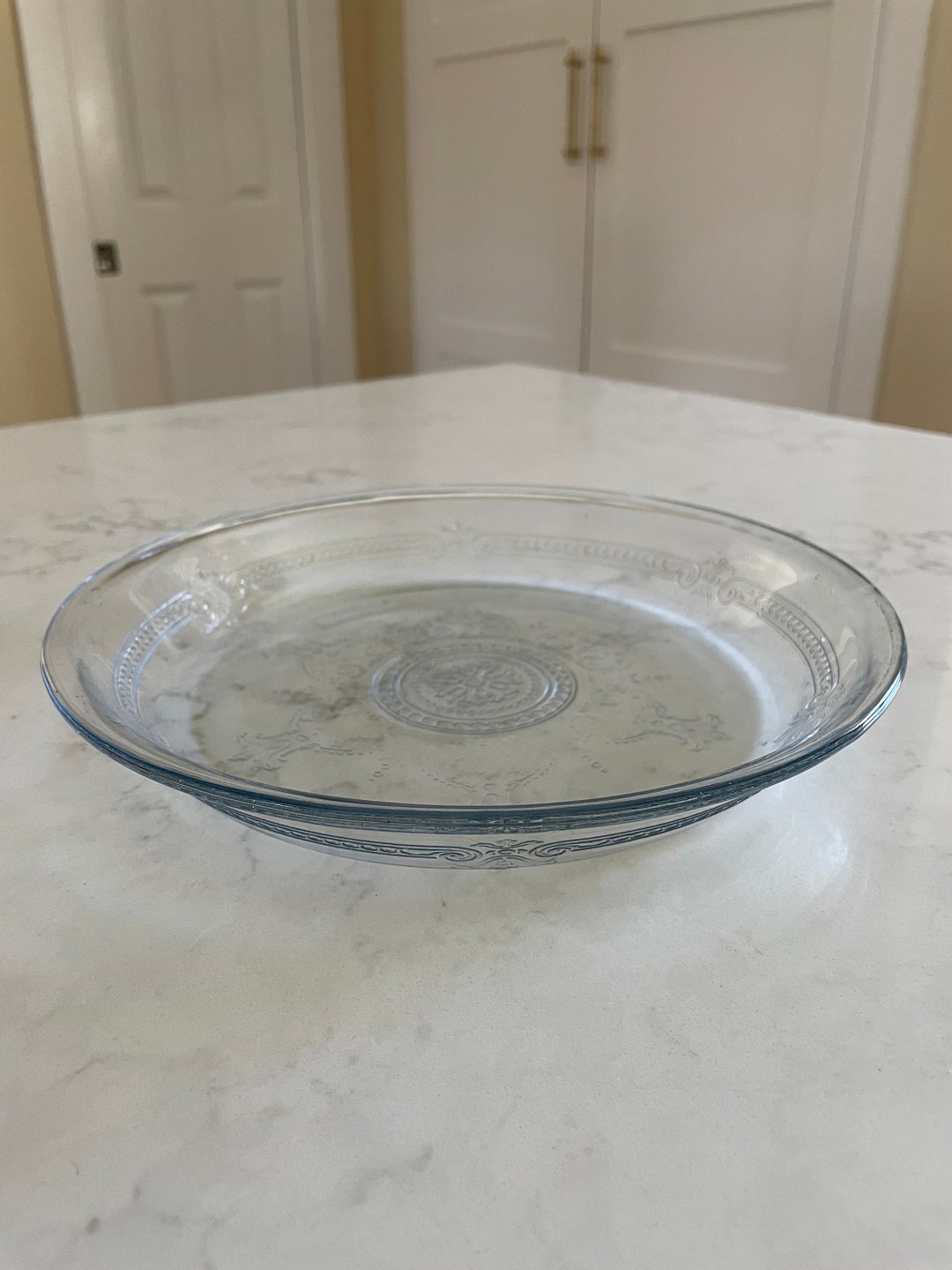 Vintage Fire King Sapphire Blue Pie Plate 9 Fire King Pie - Etsy