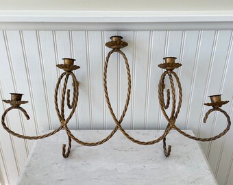 Twisted Rope Sconce - Etsy