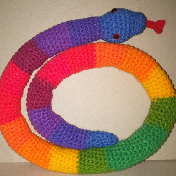 Rainbow Snake - Etsy