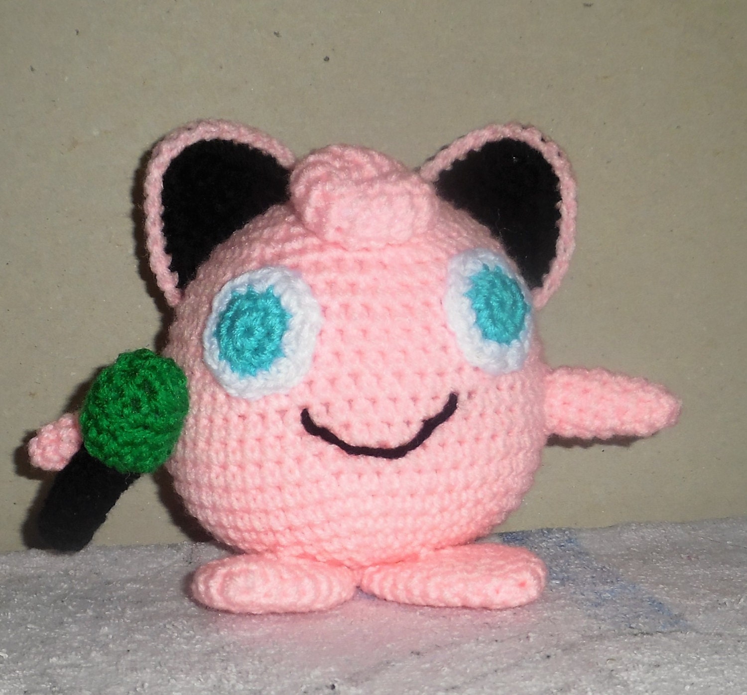 Amigurumi Pokemon Inspired Crochet Jigglypuff Stuffed Toy - Etsy