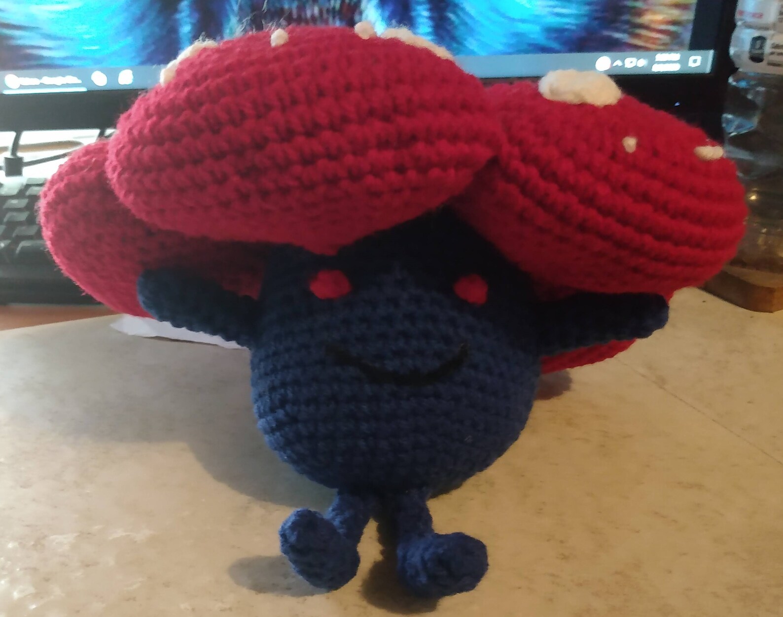 Crochet Pokemon Inspired Vileplume Stuffed Toy Amigurumi - Etsy