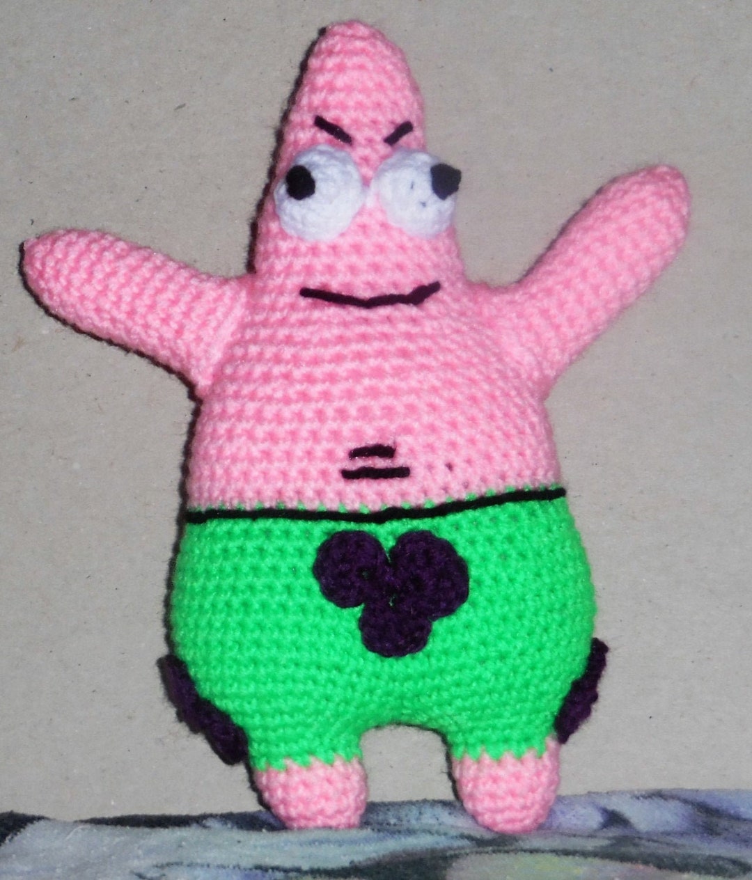 Crochet Stuffed Patrick - Etsy