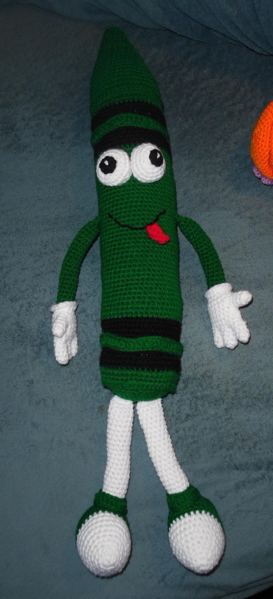 Crochet Crayon Stuffed Toy Amigurumi - Etsy