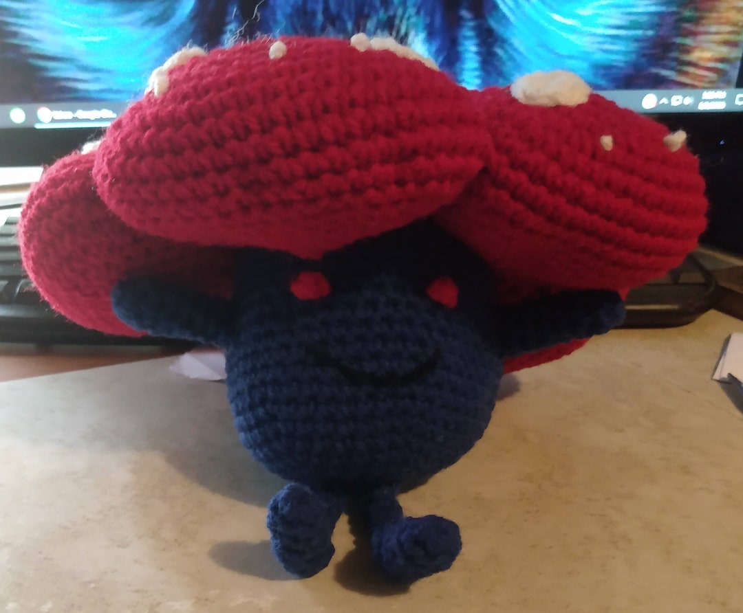 Crochet Pokemon Inspired Vileplume Stuffed Toy Amigurumi - Etsy
