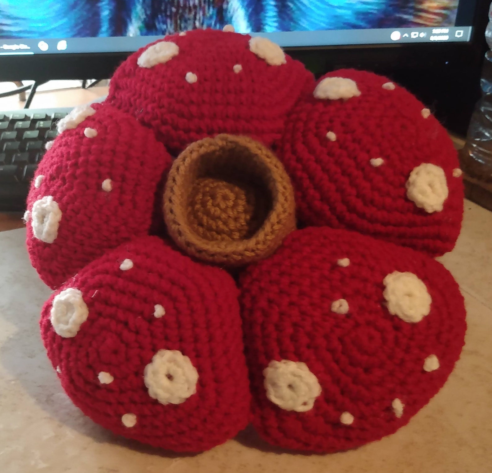 Crochet Pokemon Inspired Vileplume Stuffed Toy Amigurumi - Etsy