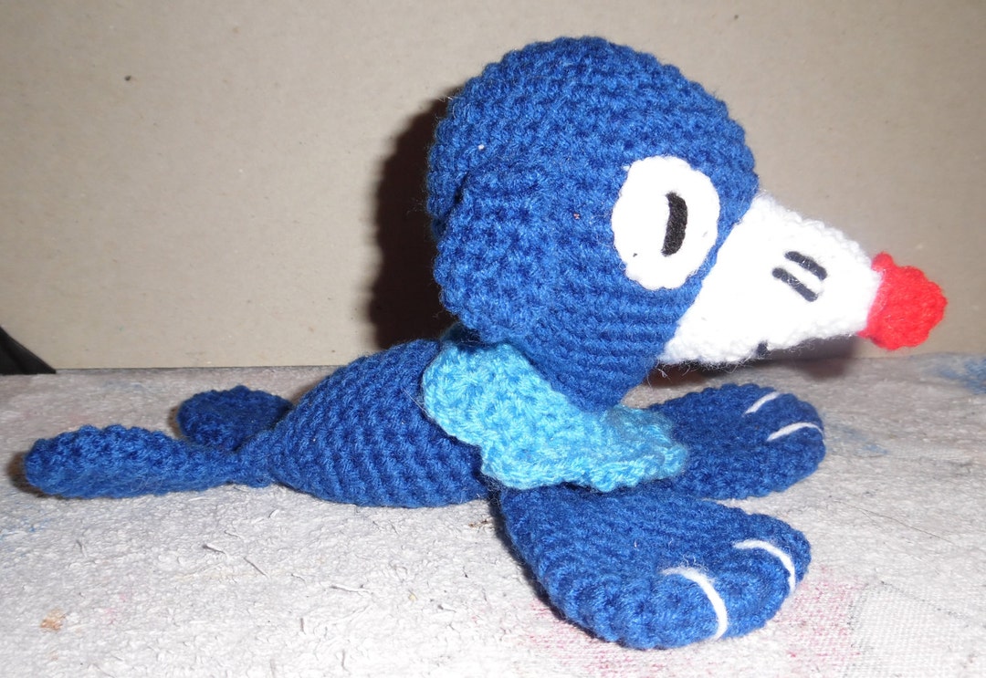 Amigurumi Pokemon Inspired Crochet Popplio Stuffed Toy - Etsy