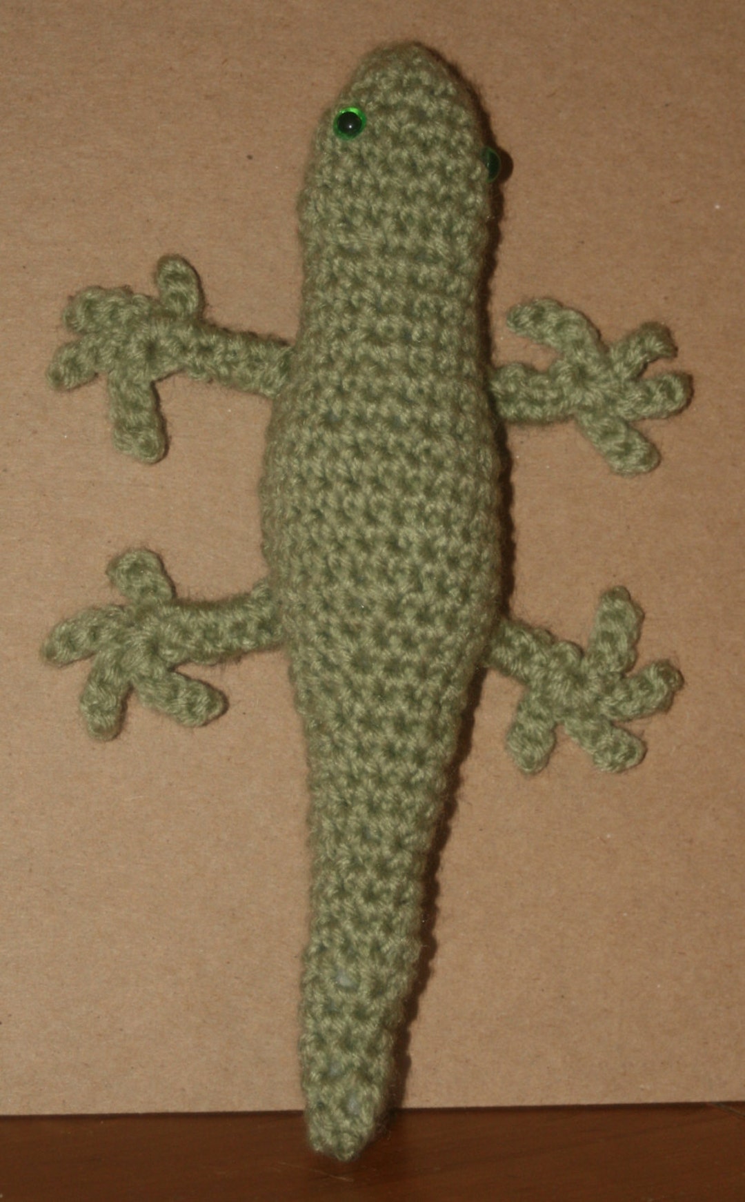 Crochet Green Lizard - Etsy