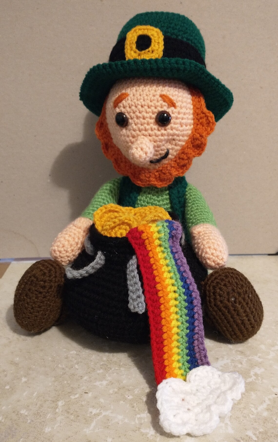 Crochet Paddy the Leprechaun Stuffed Toy Amigurumi | Etsy