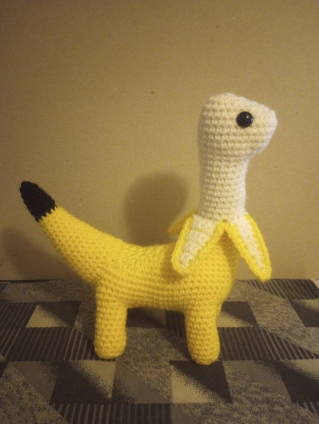 Crochet Bananasaurus Stuffed Toy - Etsy