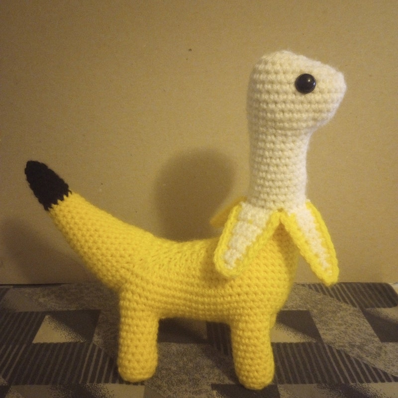 Bananasaurus Pattern - Etsy