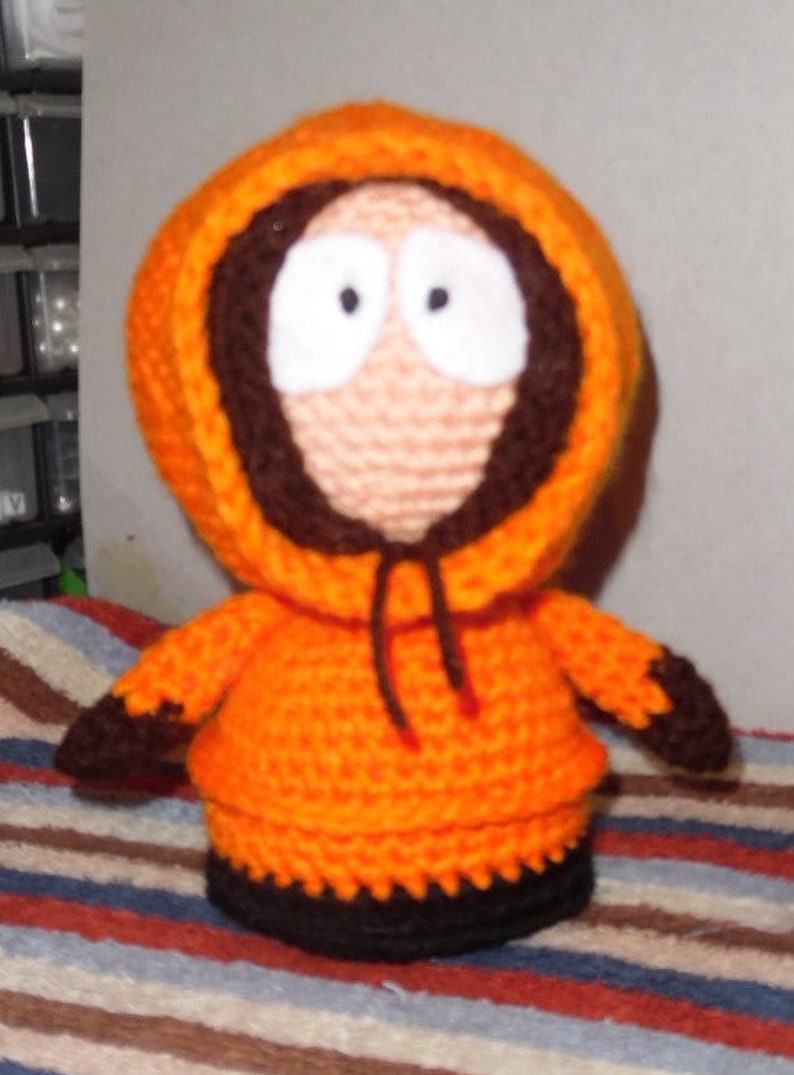 Crochet Kenny south Park Inspired Stuffed Toy - Etsy