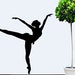 Wall Decals Ballerina Girl Ballet Dancer Decal Vinyl Sticker Dance ...