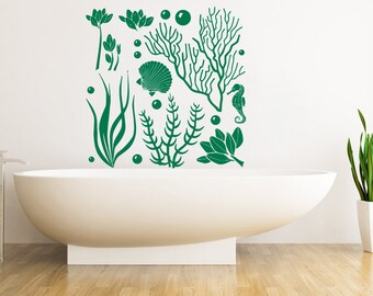 Marine Life Decal | Etsy