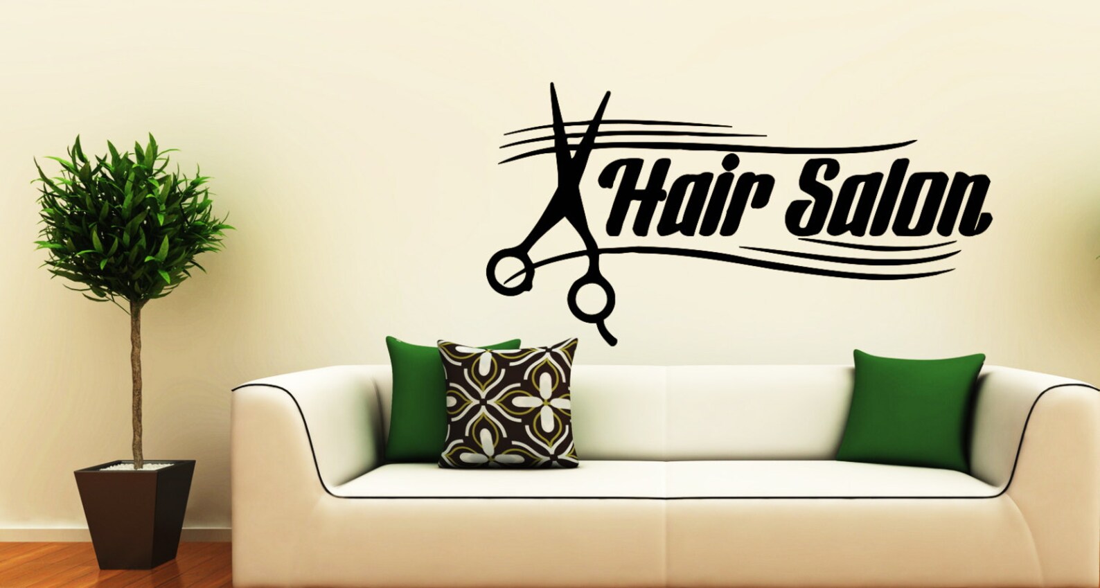 Wall Decals Hairdressing Hair Beauty Salon Decal Vinyl Sticker Woman ...