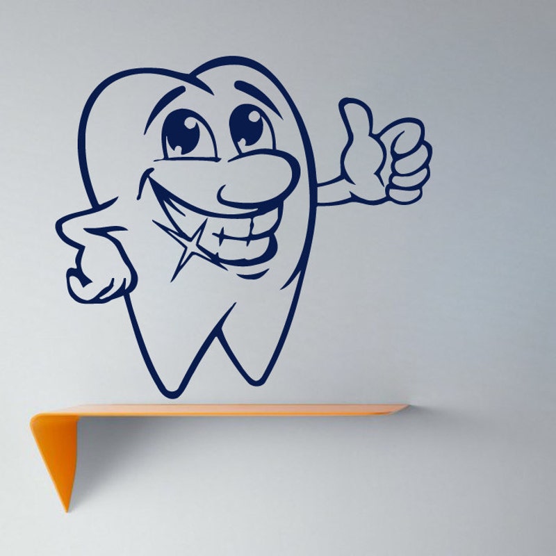 Tooth Decal - Etsy
