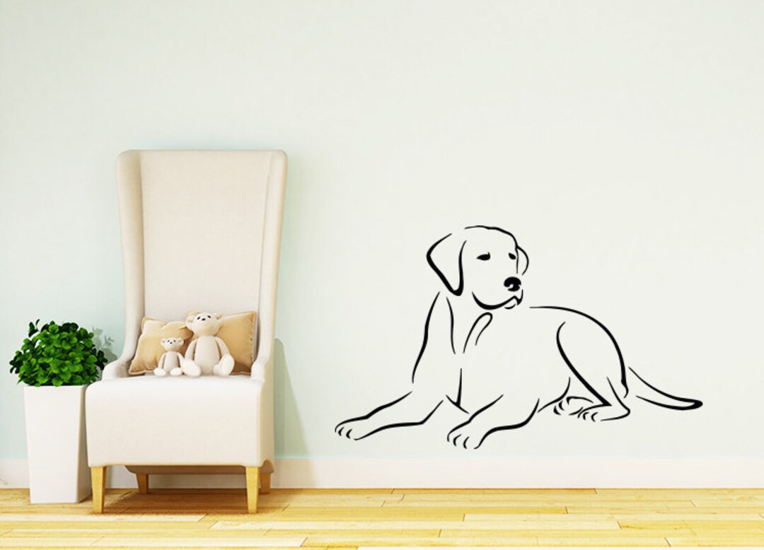 Dog Wall Decals Labrador Decal Veterinary Vinyl Stickerы Pets Shop ...