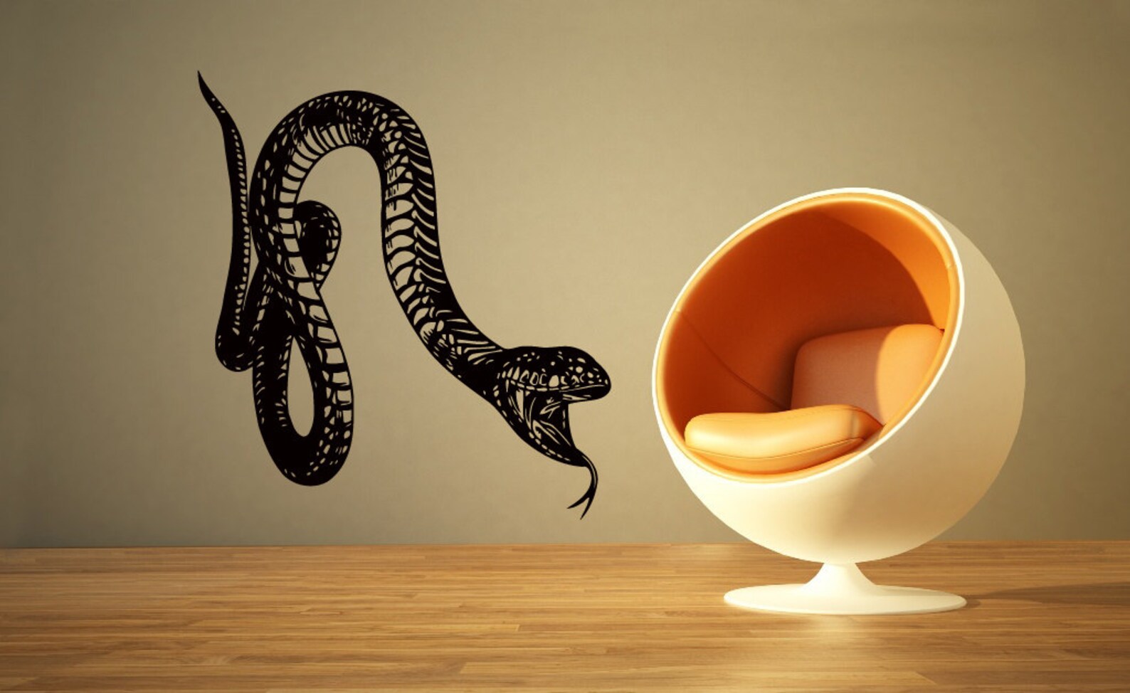 SNAKE Wall Decals Animal Decal Home Vinyl Stickers Bedroom Art Decor ...