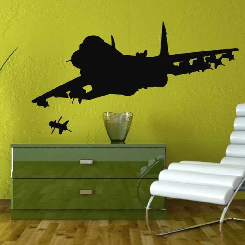 Plane Wall Decal - Etsy