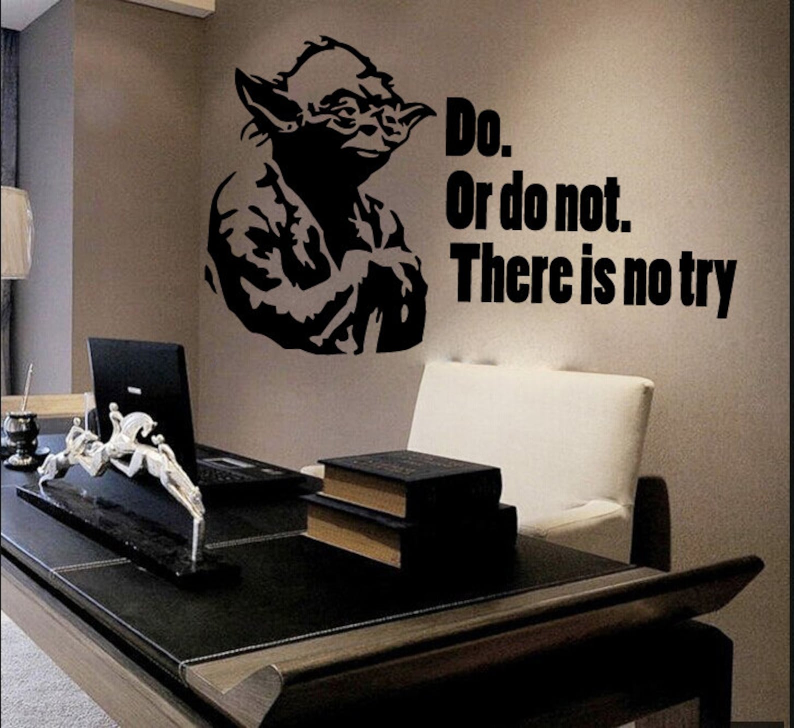 Wall Decals Quote Yoda Do or Do Not Star Wars Decal Vinyl - Etsy