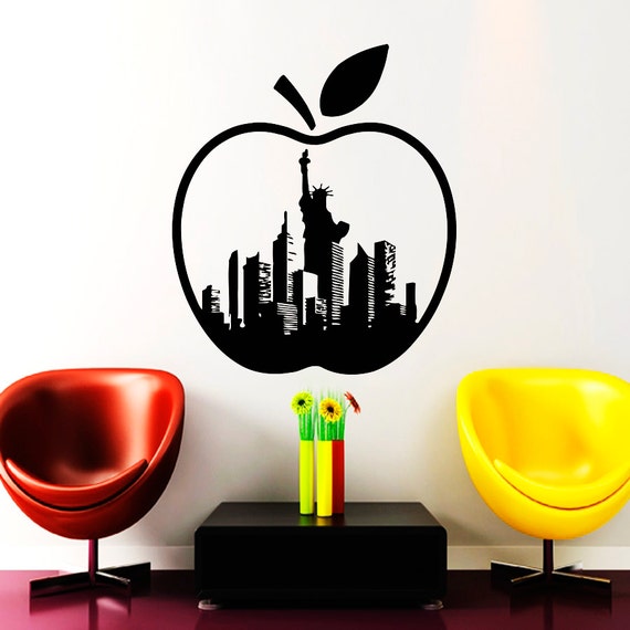 WALL Decals New York City Vinyl Stickers Home Decals Nursery | Etsy