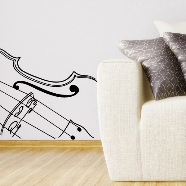 Violin Decal - Etsy