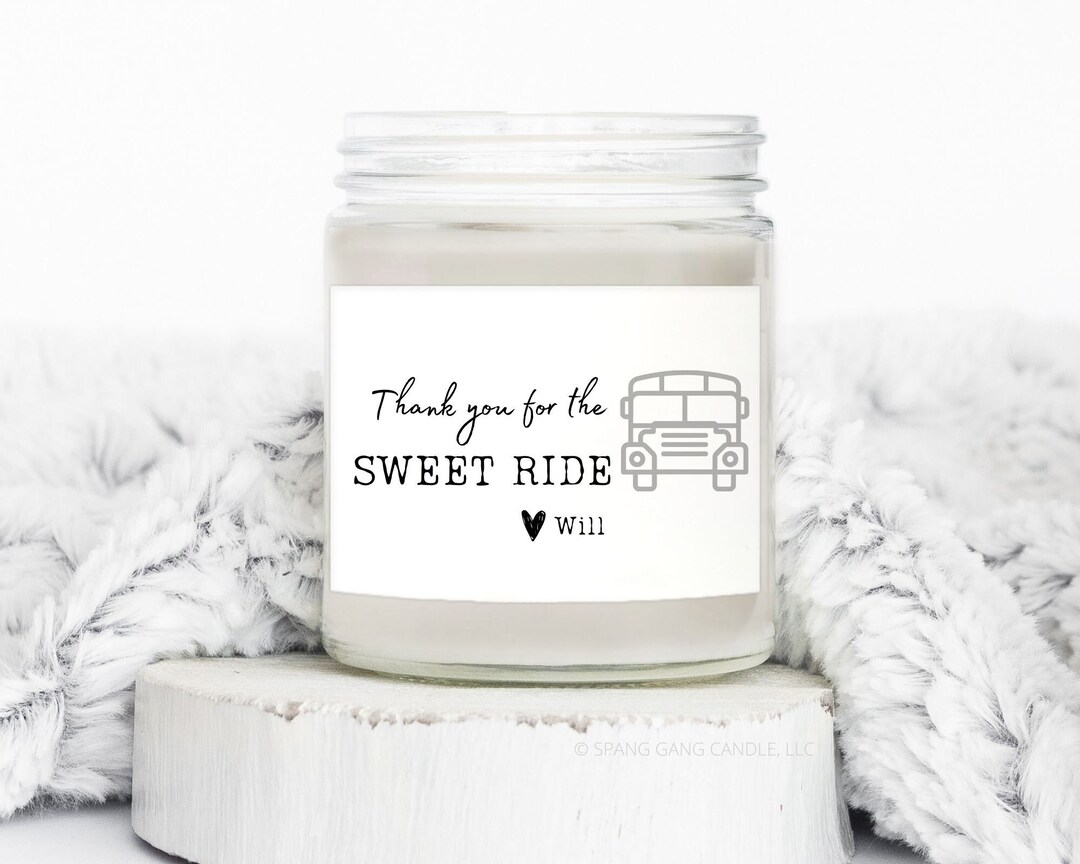 DIY Gift for Bus Driver | End of Year Appreciation Favorite Teacher ...