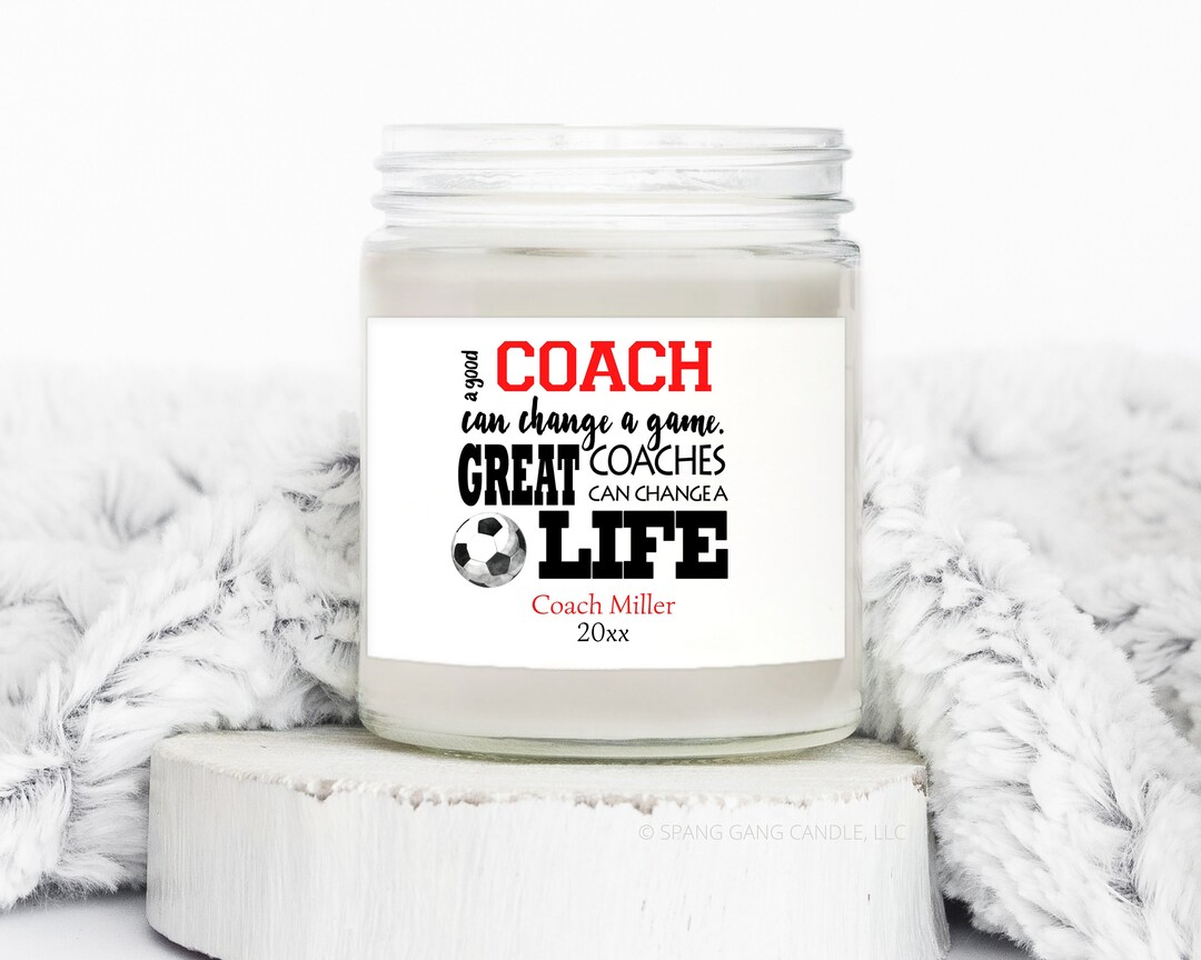 Soccer Coach Wine Label | End of Year Gift | Birthday Gift for Male ...