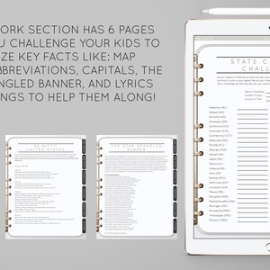 50 United States Geography Curriculum Notebook Digital or Print - Etsy