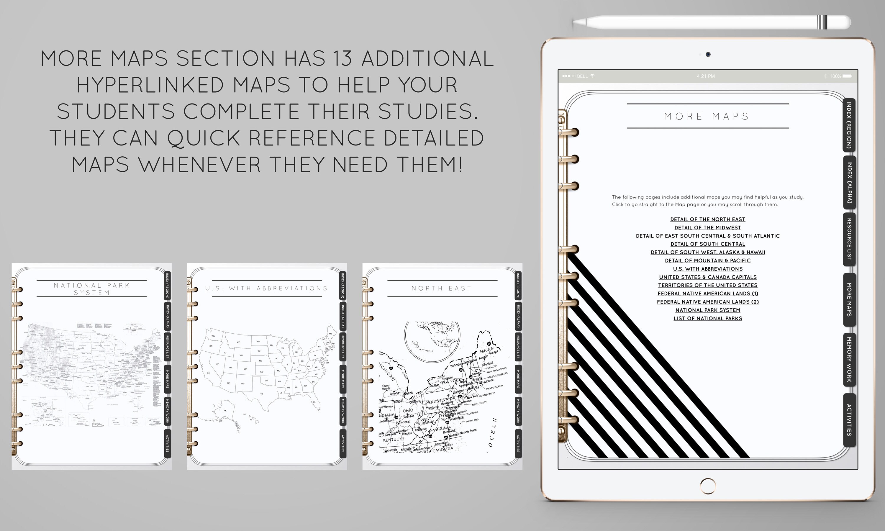 50 United States Geography Curriculum Notebook Digital or Print - Etsy