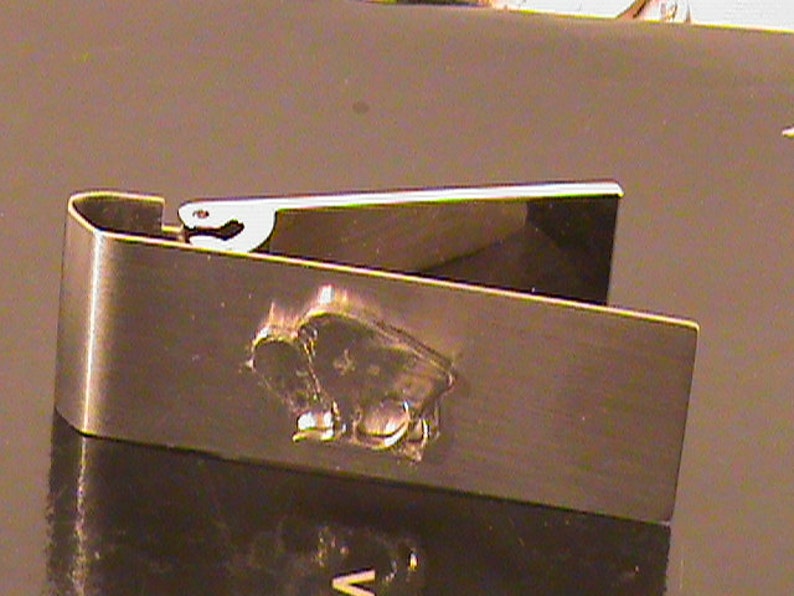 Buffallo Money Clip, Cut From a Buffalo Nickel - Etsy