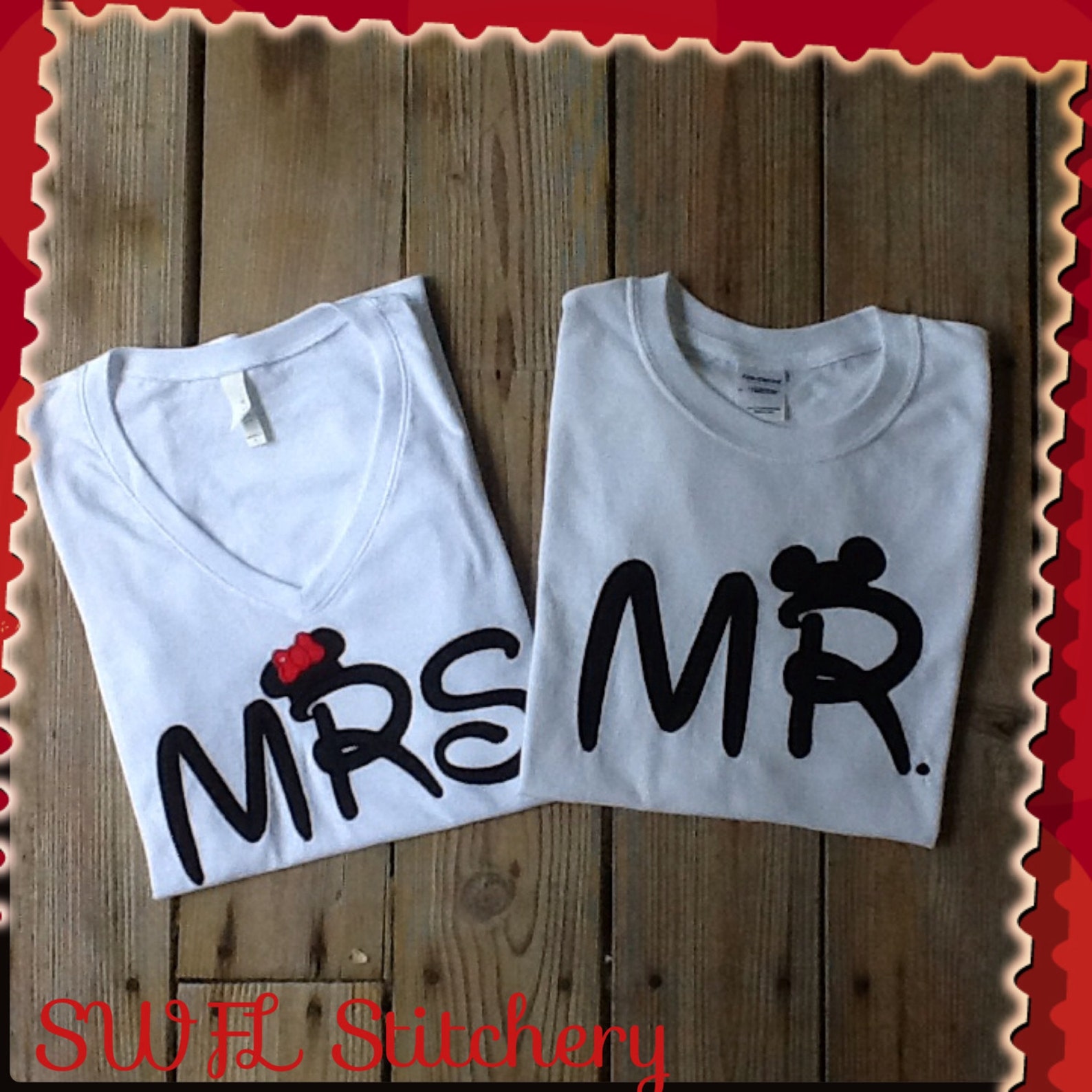 Mr and Mrs Disney T-Shirts | Etsy