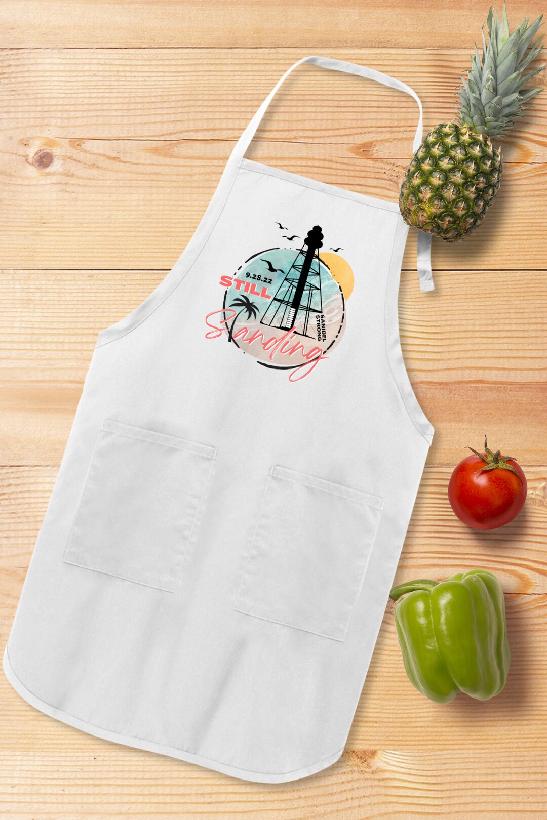 Sanibel Strong Lighthouse Still Standing Apron - Etsy