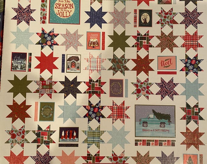 Personal Stash Sales Quilt Fabric Christmas Quilt Kit Moda to Be Jolly ...