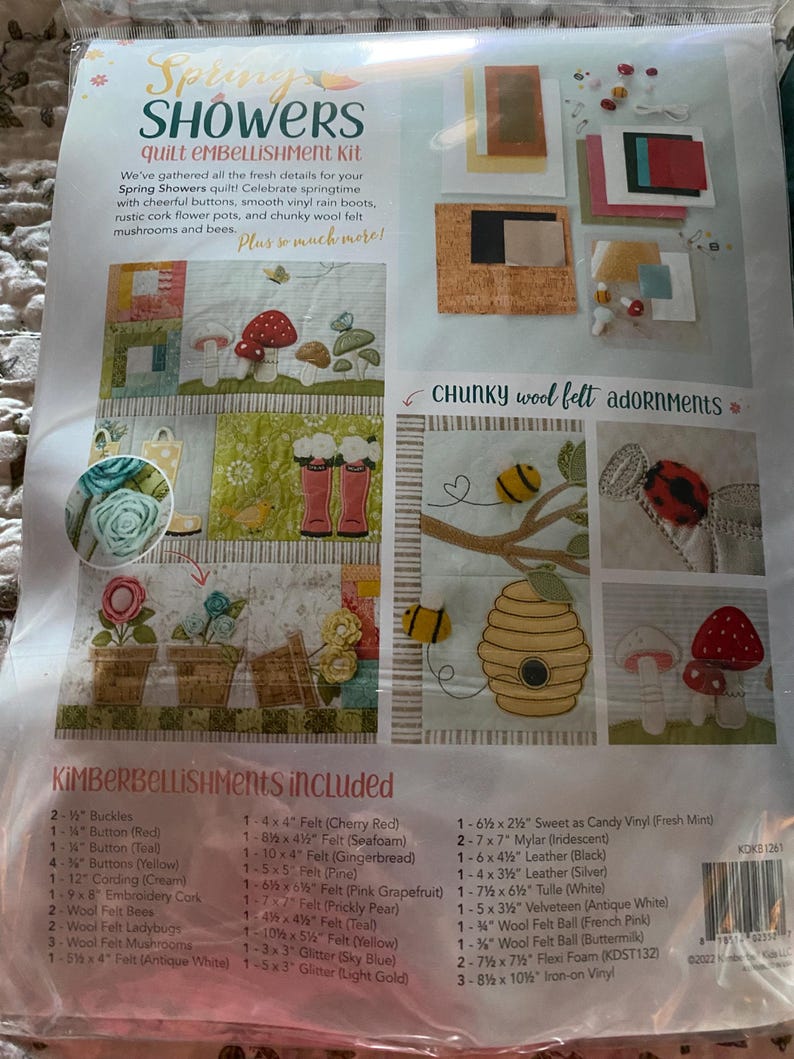 Personal Stash Sales Quilt Fabric Quilt Kit Kimberbell Spring Showers ...