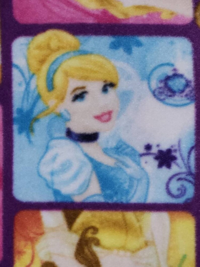 Disney Princess Royal Debut Fleece Fabric BTY Rare VHTF - Etsy