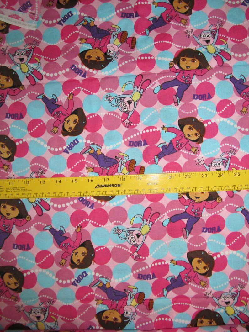 Dora the Explorer Cotton Fabric BTY RARE VHTF | Etsy