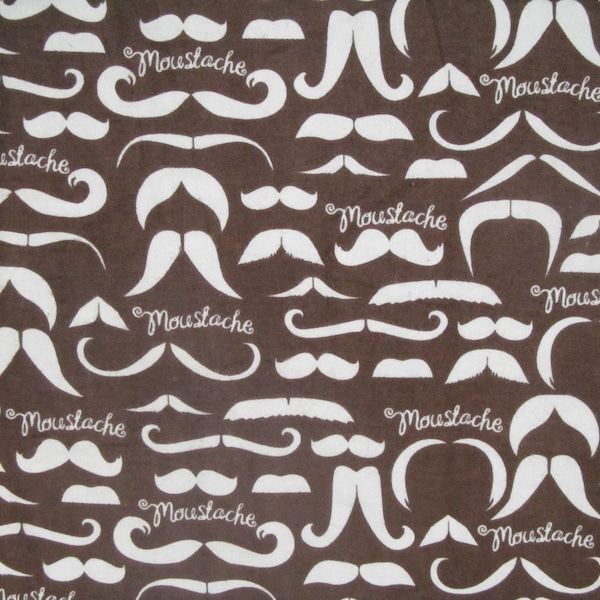 Mustache Fabrics - Etsy