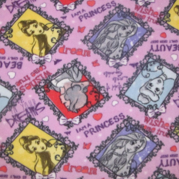 Princess Fleece Fabric - Etsy