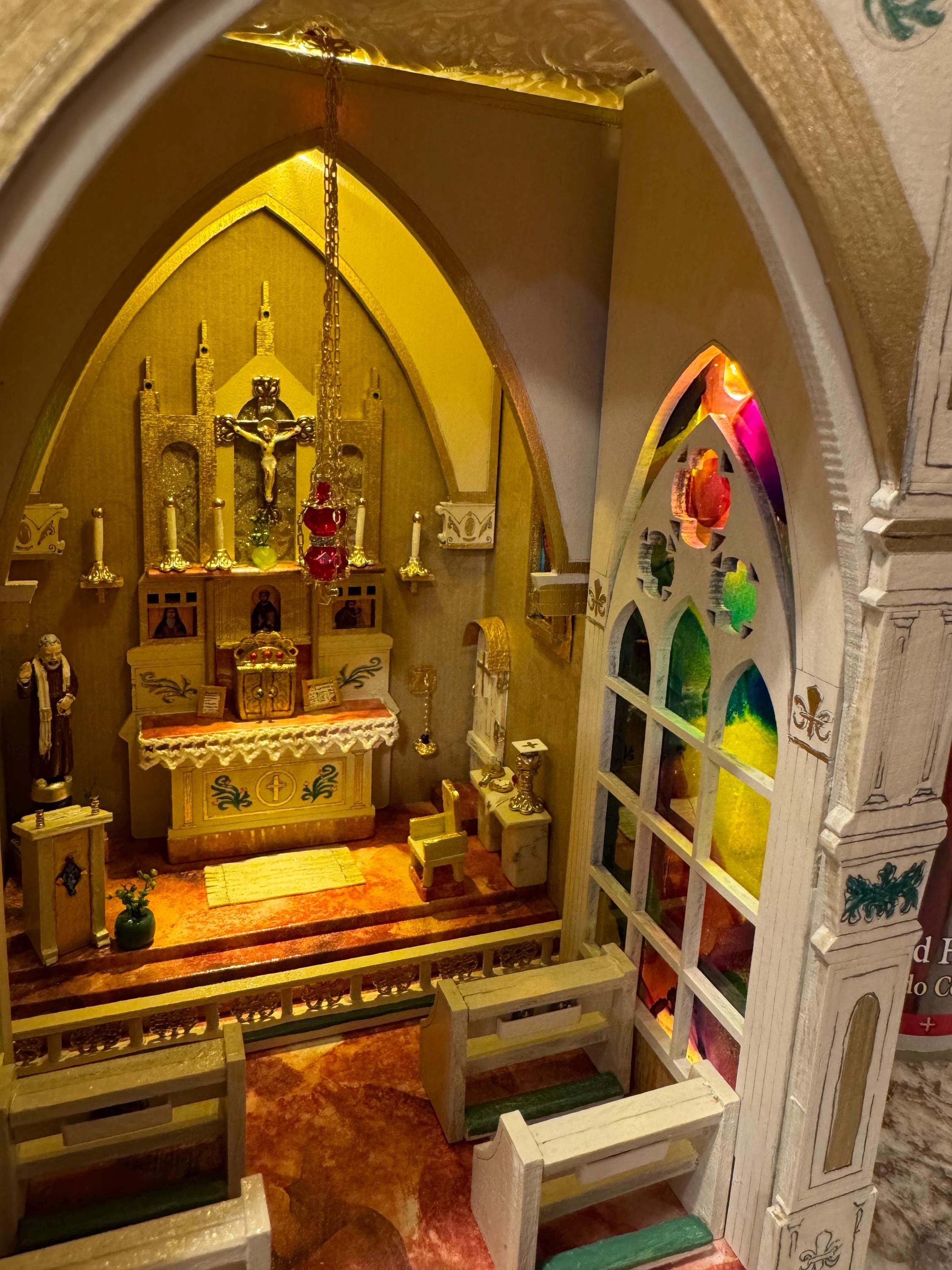 Catholic Miniature Book Nook - Etsy