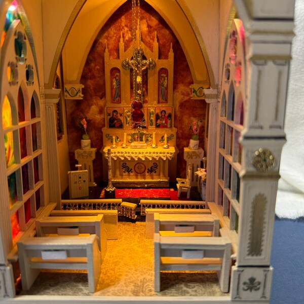 Miniature Catholic Church - Etsy