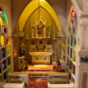 Catholic Miniature Book Nook - Etsy