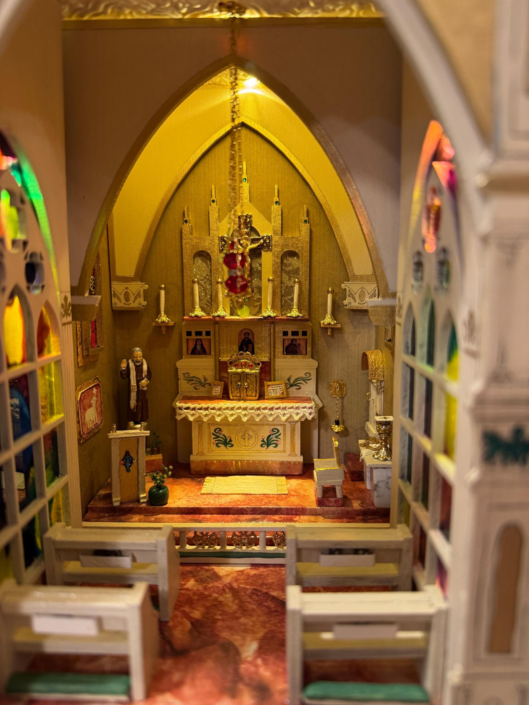 Catholic Miniature Book Nook - Etsy