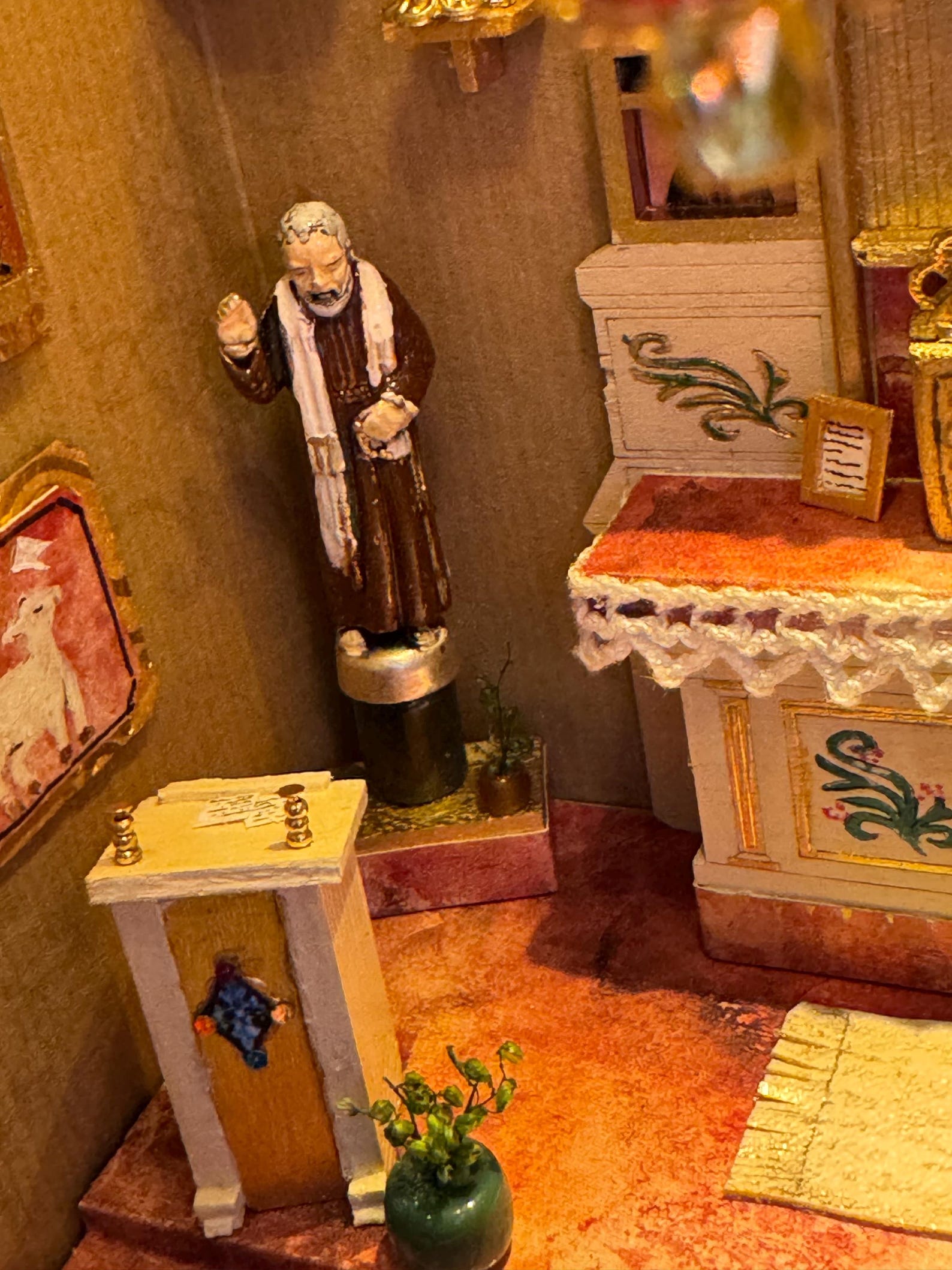 Catholic Miniature Book Nook - Etsy