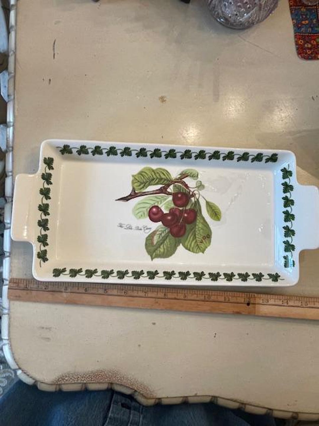 Portmeirion Serving Tray- the Late Duke Cherry-pomona - Etsy