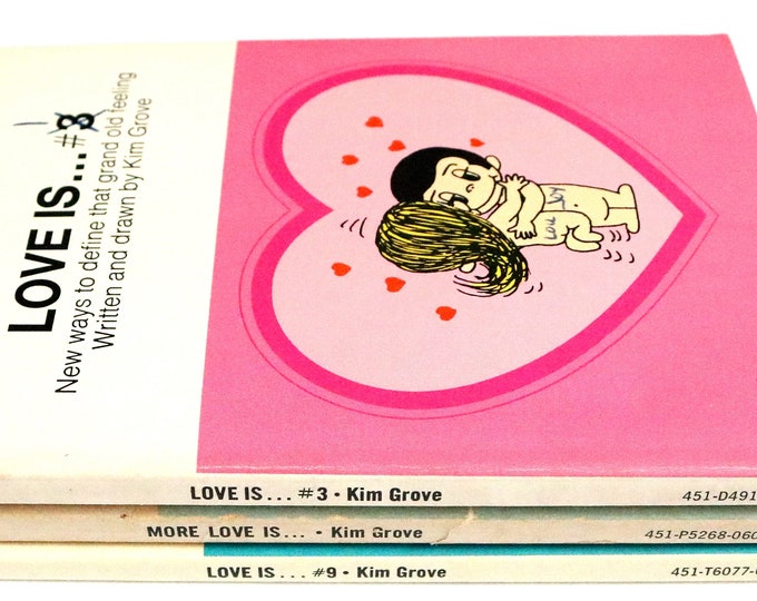 Vintage Kim Grove Love is Book Set. Kim Casali. Vintage Comic Books ...