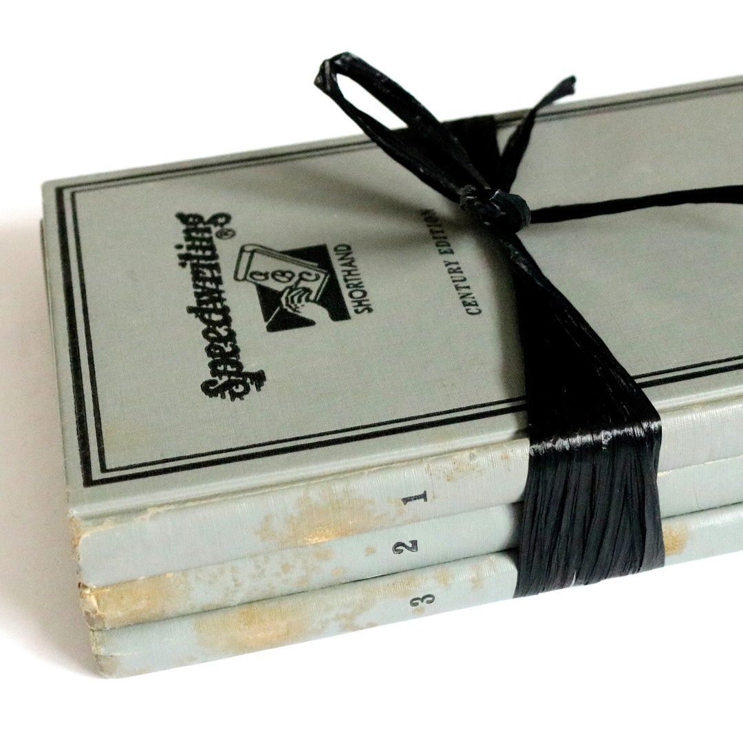 Vintage Speedwriting Shorthand Book Set. Vintage Writing Books ...