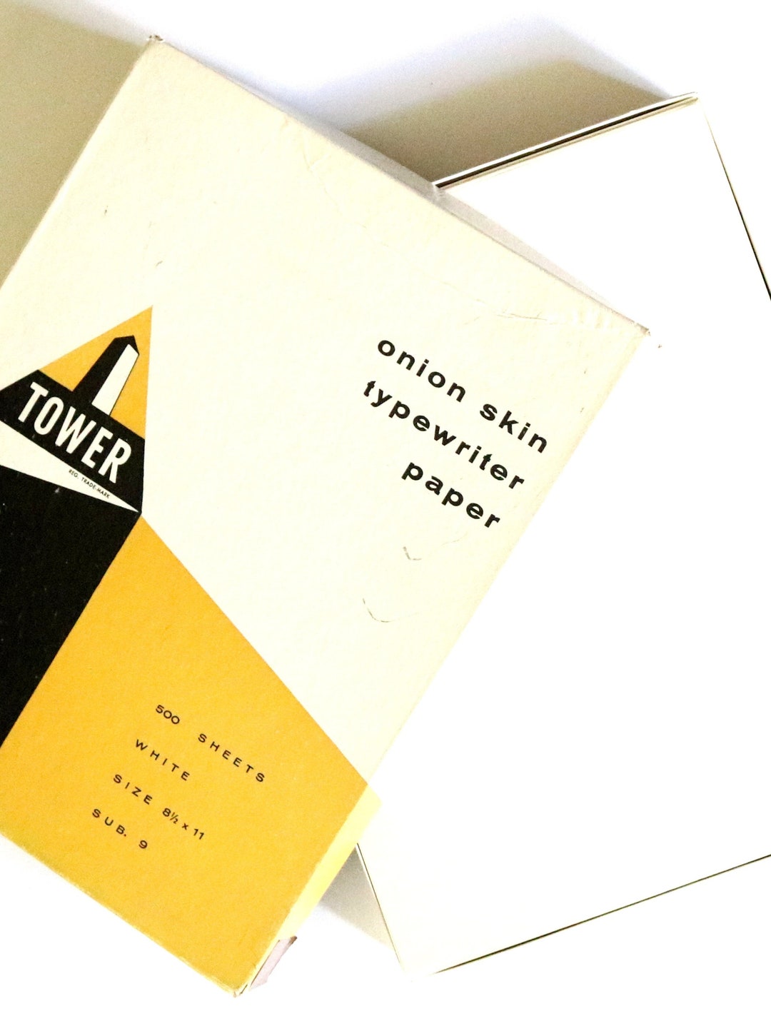 Vintage Onion Skin Typewriter Paper. Paper Ephemera. Junk Journal Paper ...