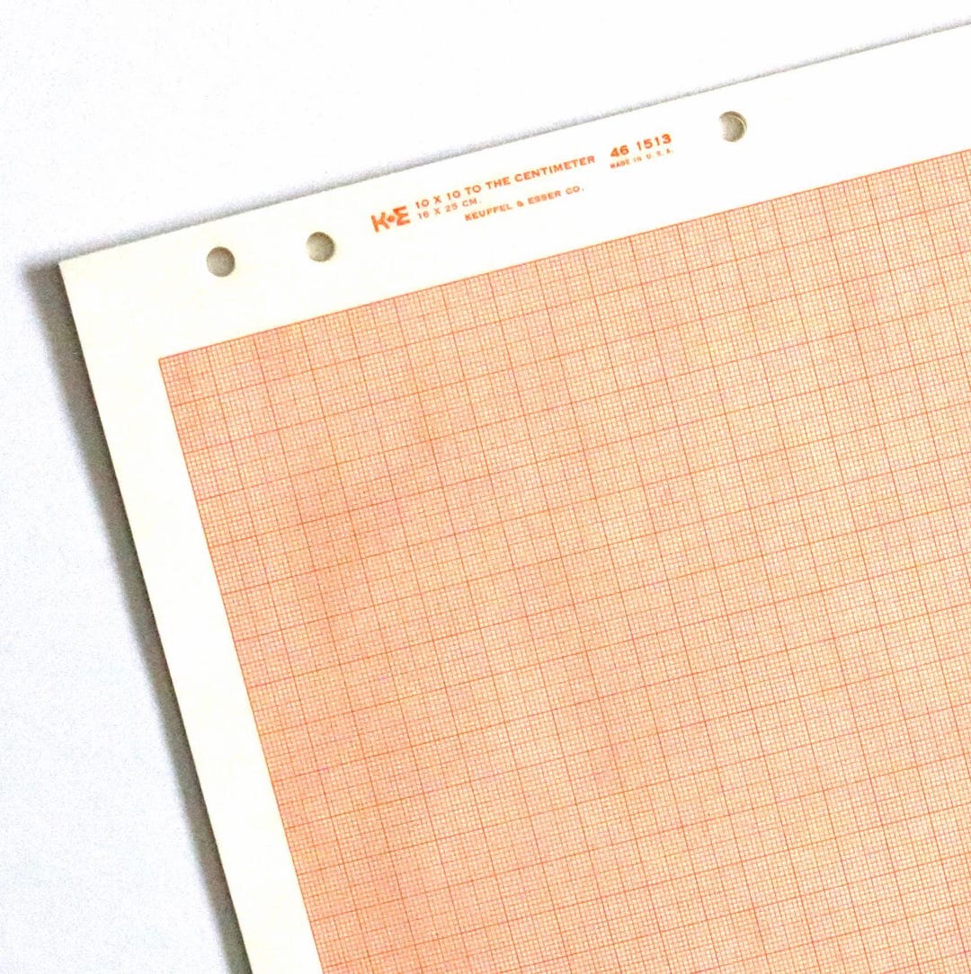 Vintage Translucent Graph Paper:junk Journal Ephemera - Etsy