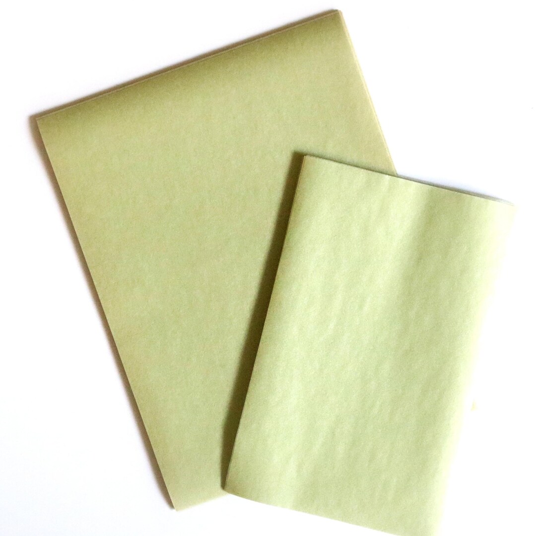 Vintage Green Glassine Paper Sheets. Vintage Ephemera. Vintage Junk ...